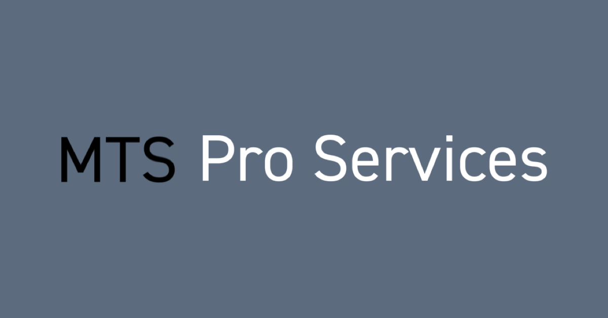 MTS Pro Services - Mac and Windows IT Service Management